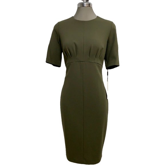Calvin Klein | Dresses | New Calvin Klein Elegant Flattering Caper ...